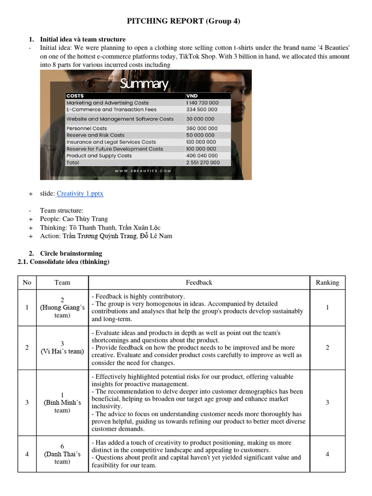creativity report | PDF | Creativity | Innovation
