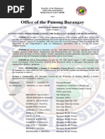Executive Order No. 017 S. 2022 - ORGANIZING THE BARANGAY HEALTH ...