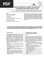 Manual - Manual PEMP UNE 58923 - 1 2 | PDF