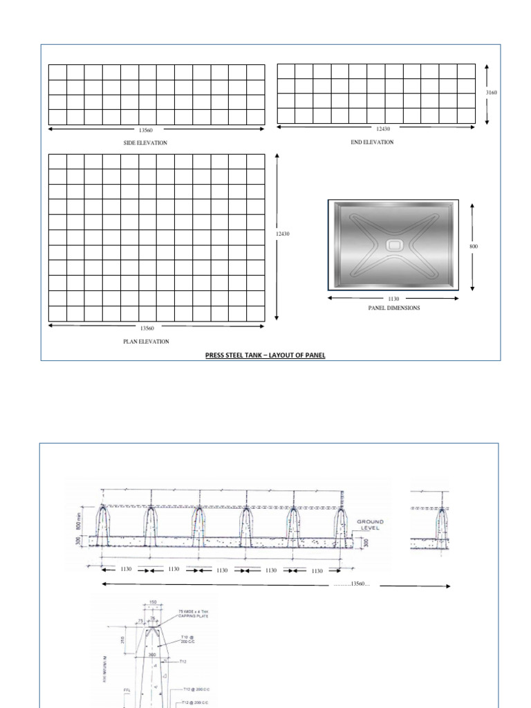 TANK LAYOUT and DWARF WALL CONSTRUCTION DETAIL | PDF