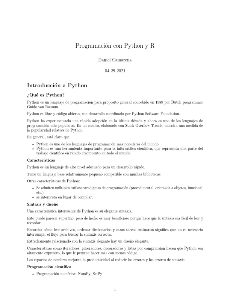 Instalacion Python-R | PDF | Python (lenguaje de programación ... Instalacion Python-R | PDF | Python (lenguaje de programación ...