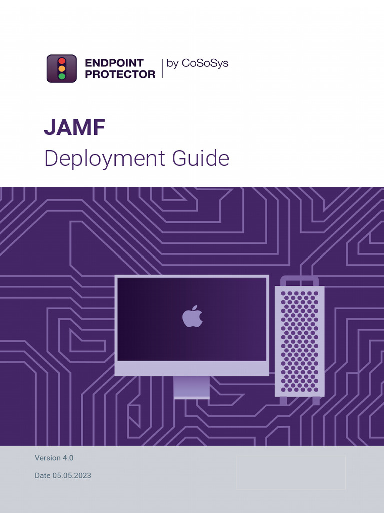 Endpoint Protector 5 JAMF Deployment Guide EN | PDF | Mac Os | Server (Computing)
