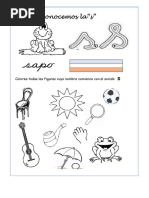 Actividades con la letra B para niños | PDF
