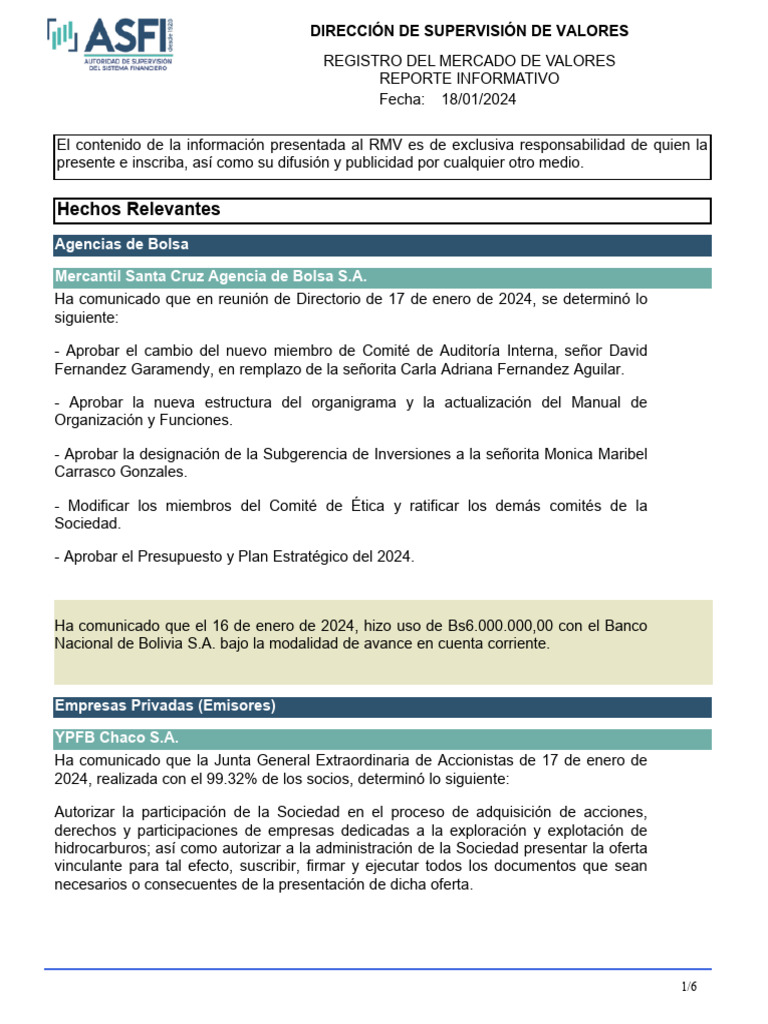 Cambios y Decisiones Clave en el RMV 2024 | PDF | Sector privado | Economias