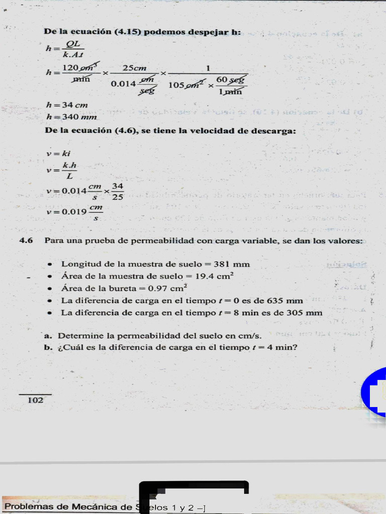Ejercicio 6 Suelos | PDF