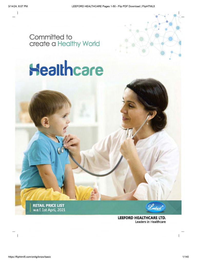 LEEFORD HEALTHCARE Pages 1-50 - Flip PDF Download - FlipHTML5 | PDF ...