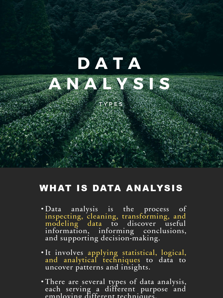 Explore the Diverse Realms of Analysis ?? | PDF | Data Analysis | Statistics