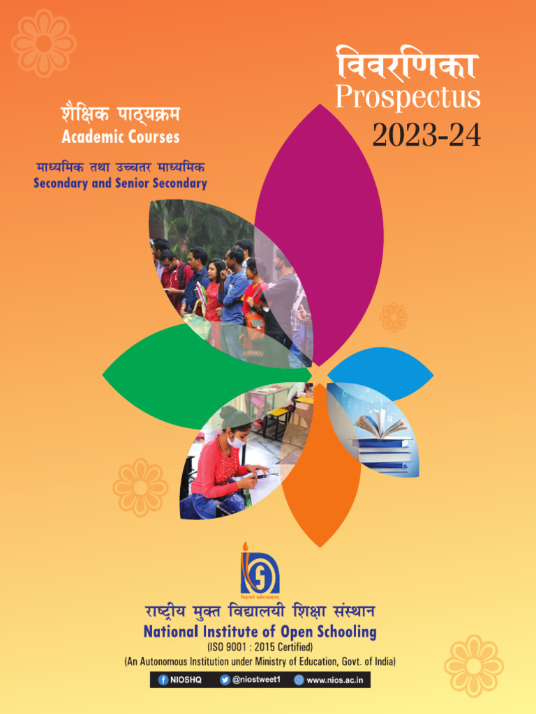 Nios | PDF | Student Assessment And Evaluation | Educational Stages