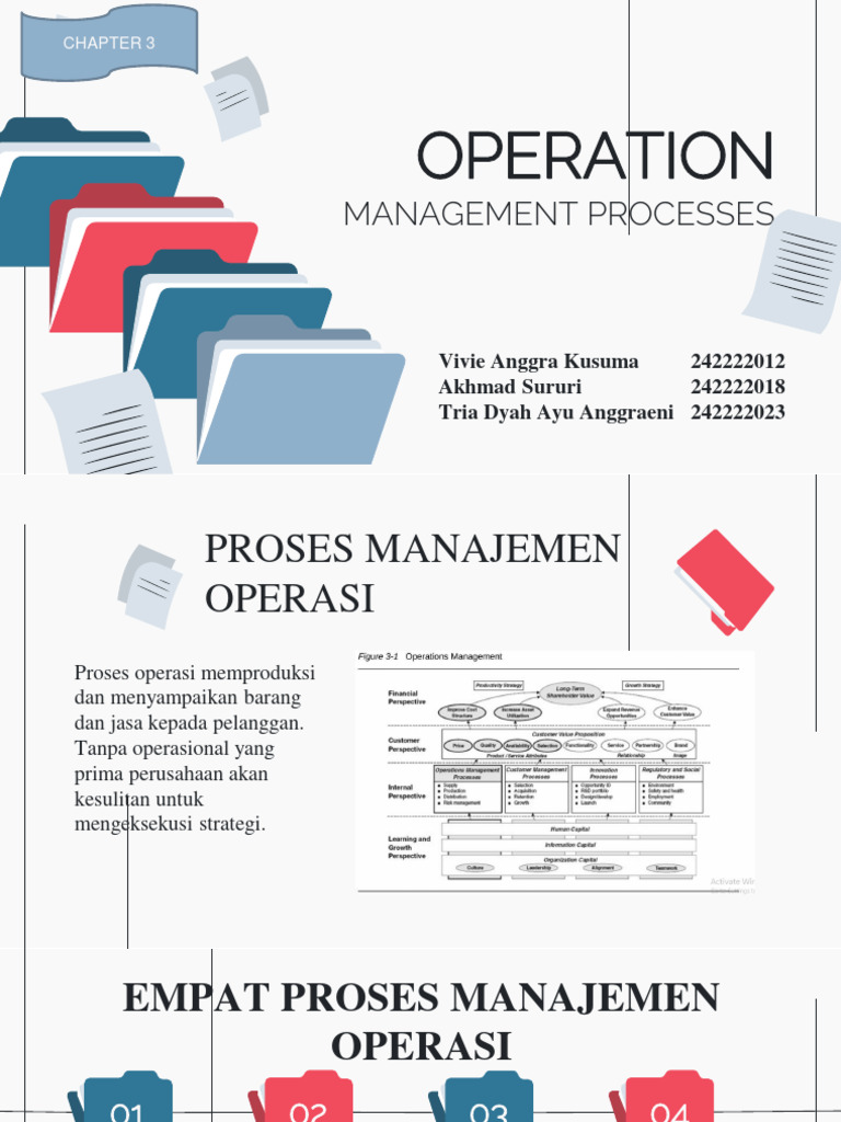 TM 3 - CH 3 Operation Performance Management Processes - Kelompok - 2 ...