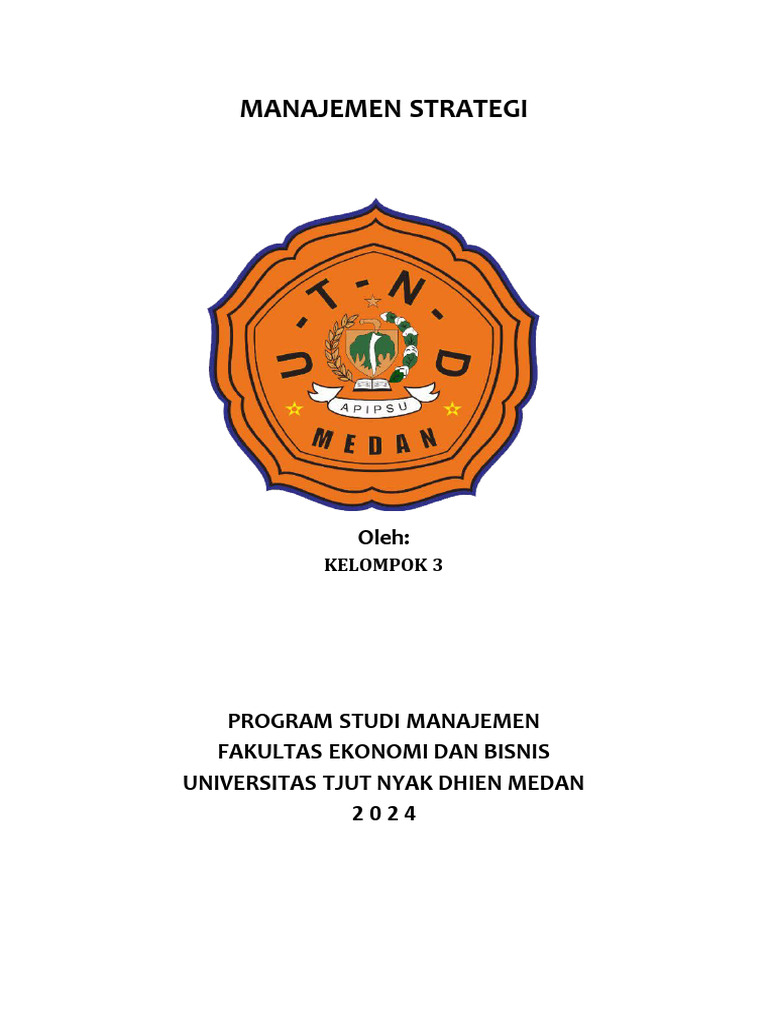 Makalah Manajemen Strategik | PDF