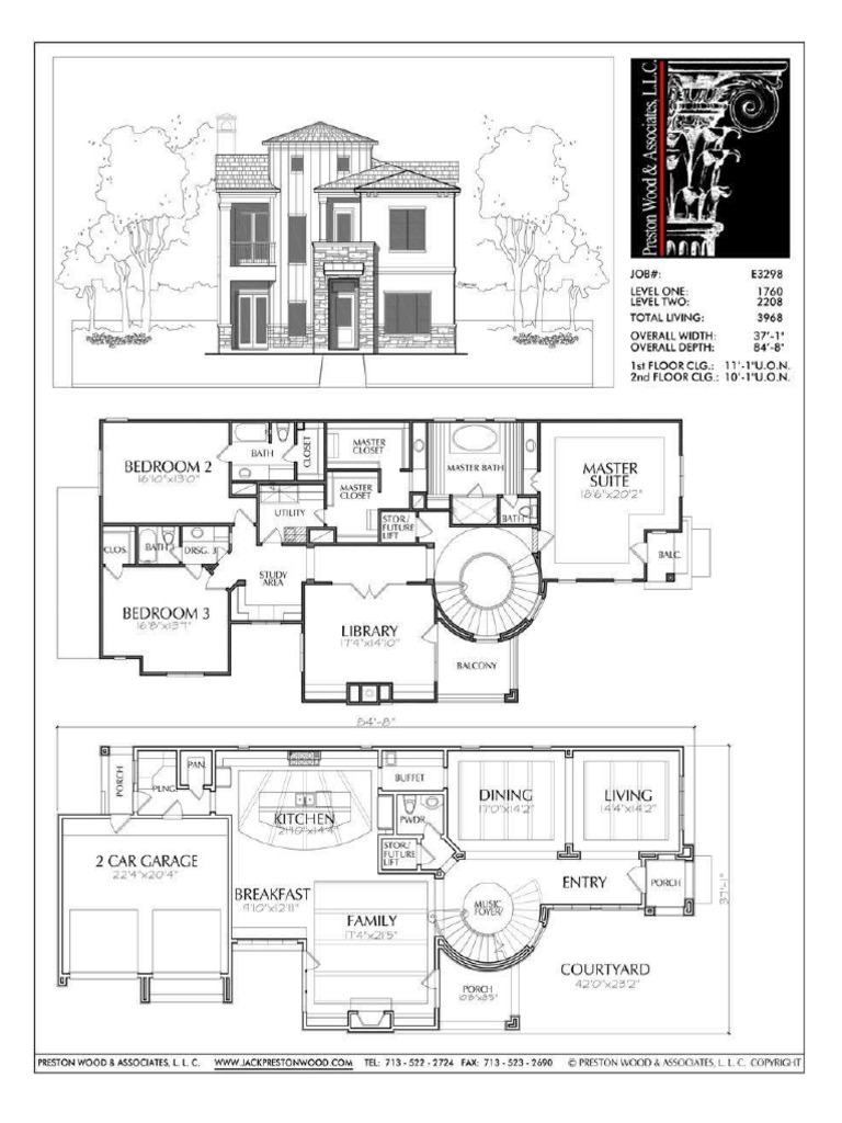 Floor Plan Blue Print | PDF
