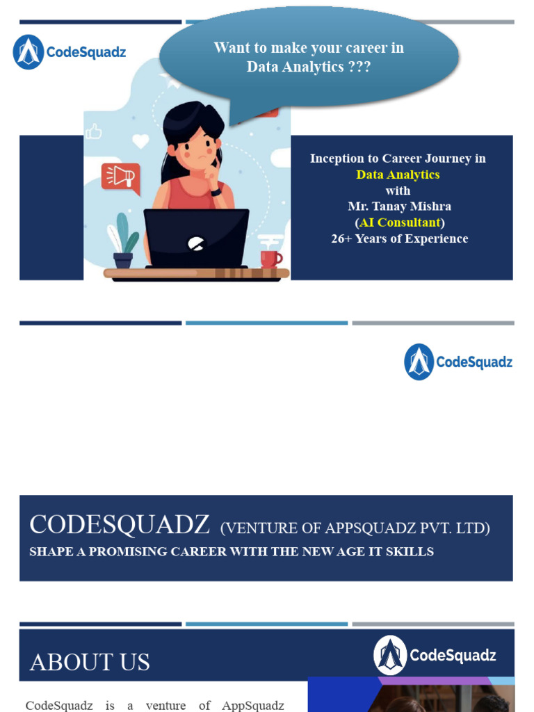 CodeSquadz PPT | PDF | Online And Offline | Artificial Intelligence