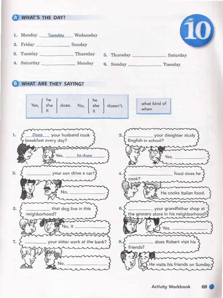 Side by Side 1 Activity Workbook | PDF | Language Arts & Discipline