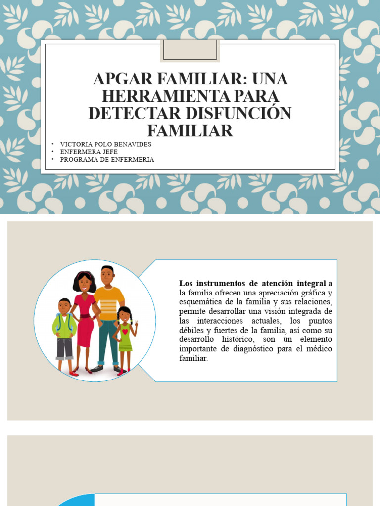 APGAR FAMILIAR | PDF | Enfermería | Conceptos psicologicos