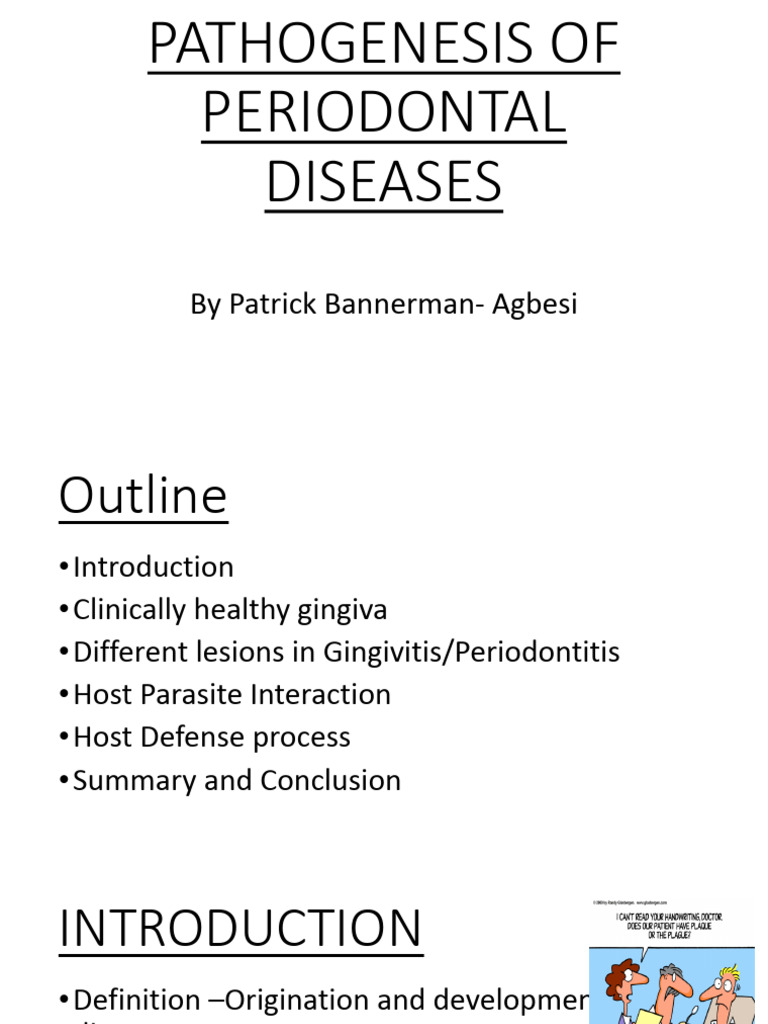 Pathogenesis of Periodontal Disease | PDF | Periodontology | Innate ...
