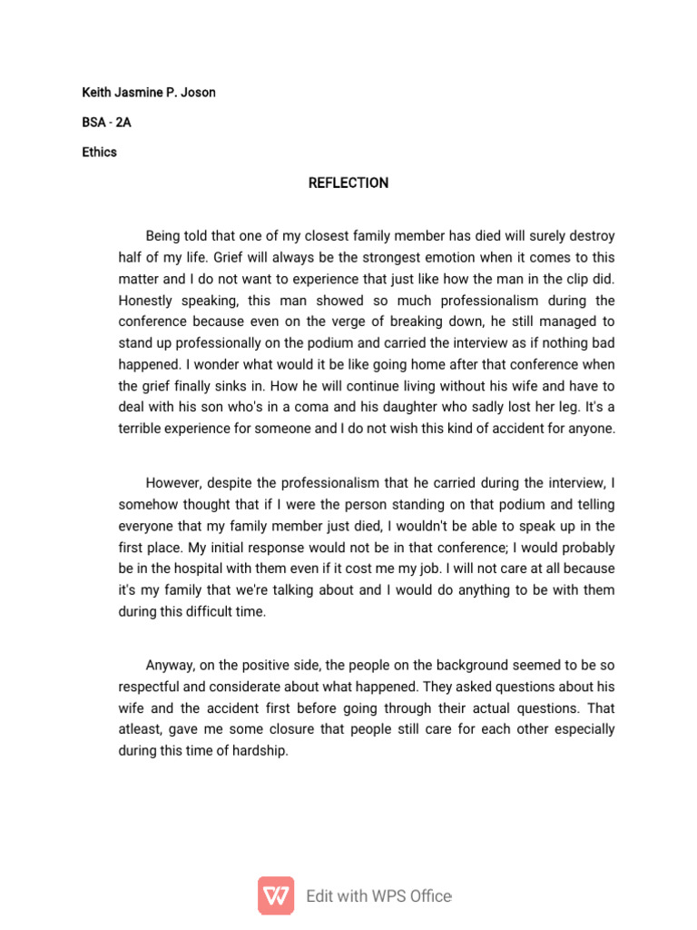 Ethics, Activity | PDF