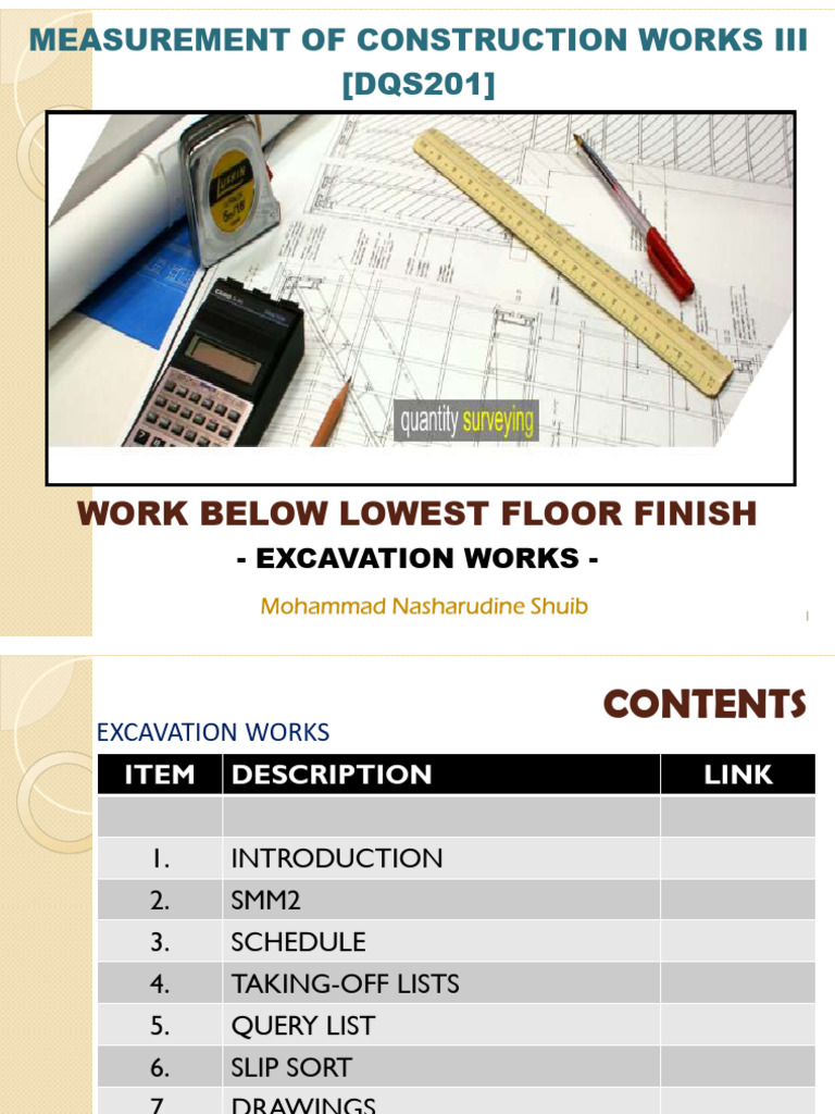 WBLFF - Excavation | PDF | Deep Foundation
