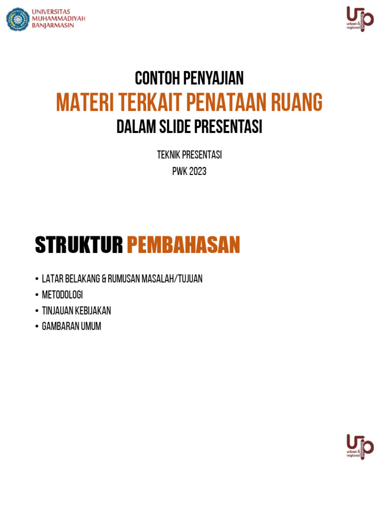 Teknik Presentasi Penataan Ruang | PDF | Komputer