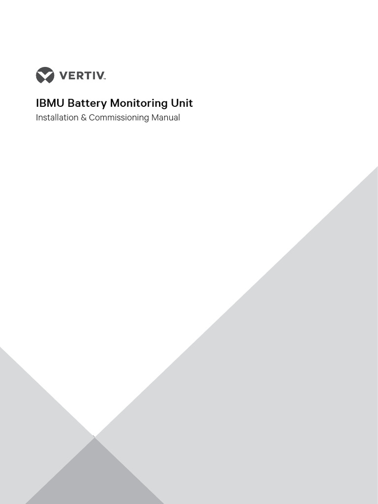 Ibmu Battery Monitoring Unit User Manual | PDF | Electrical Wiring ...