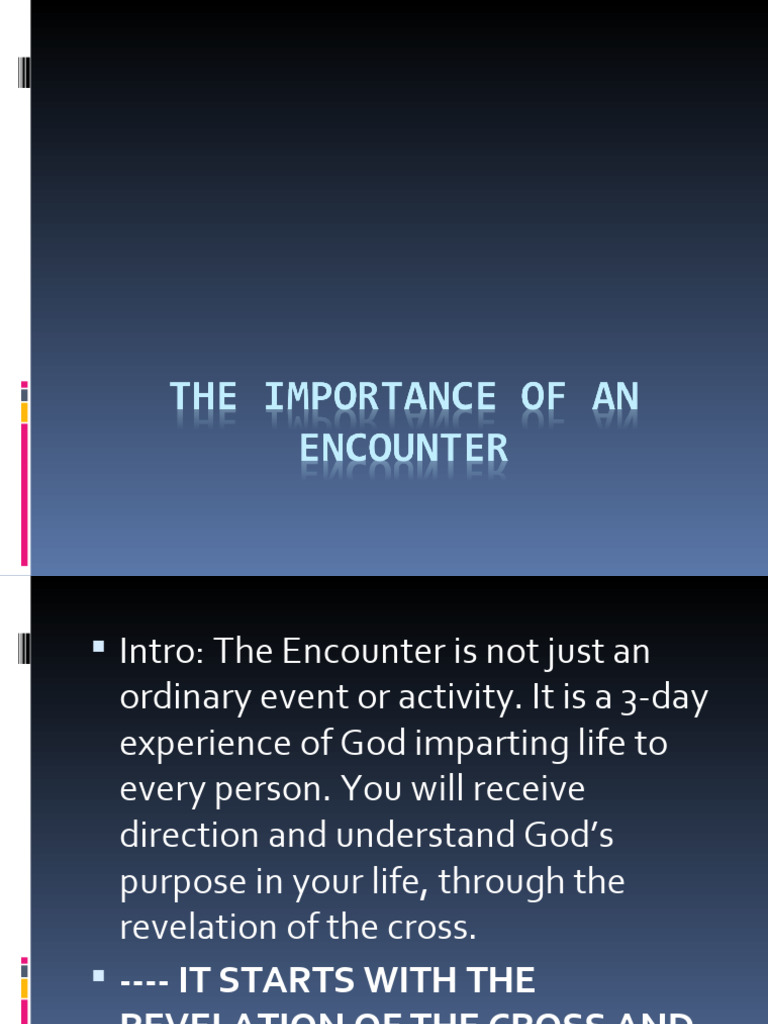 Encountering God: Overcoming Barriers | PDF | Paul The Apostle | Jacob