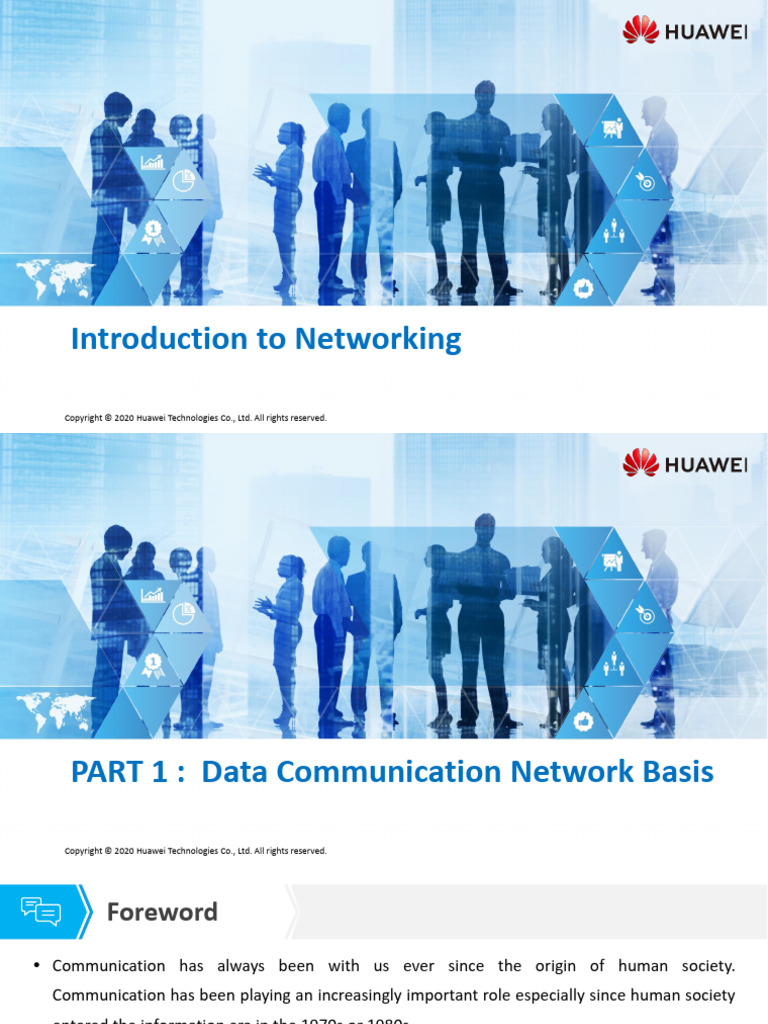 01 Introduction To Networking | PDF | Osi Model | Computer Network