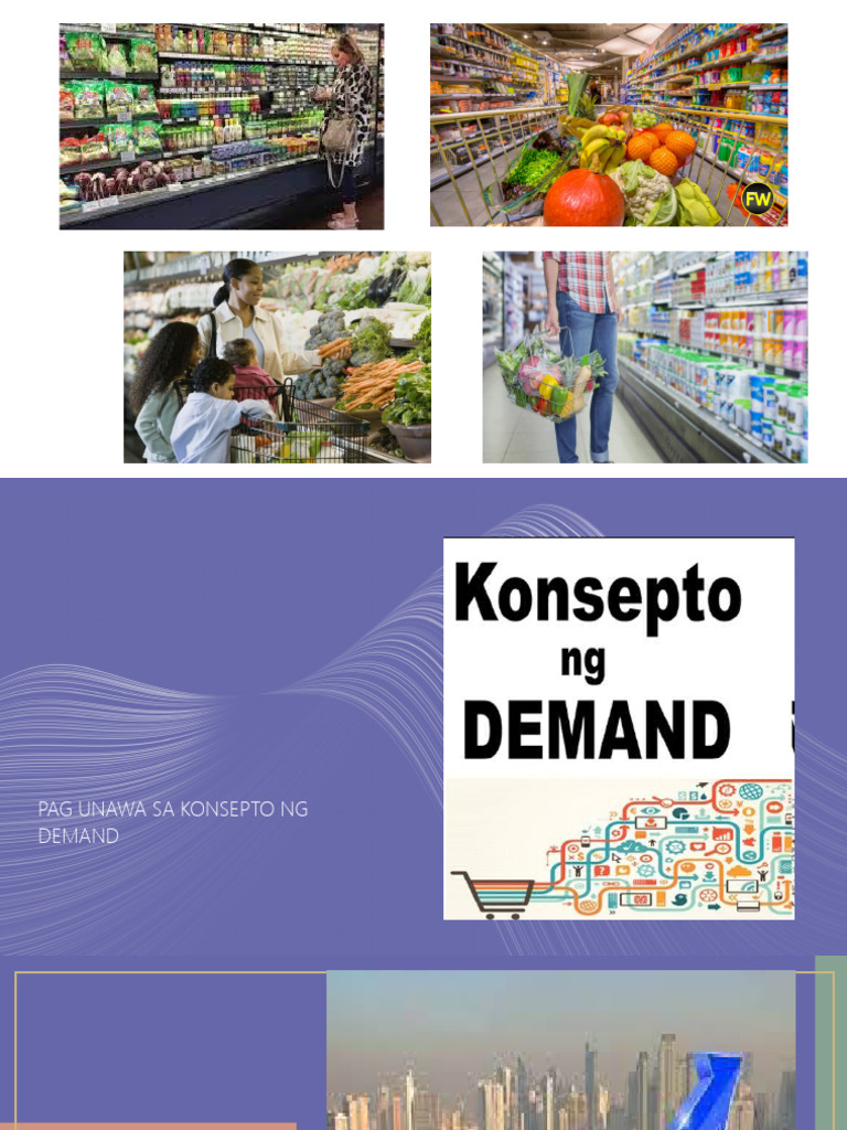 L1 Pag Unawa Sa Konsepto NG Demand | PDF