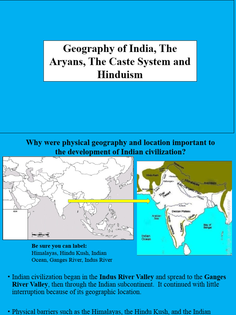 Aryans Hinduism Pwrpt. | PDF | Reincarnation | Hindu Mythology