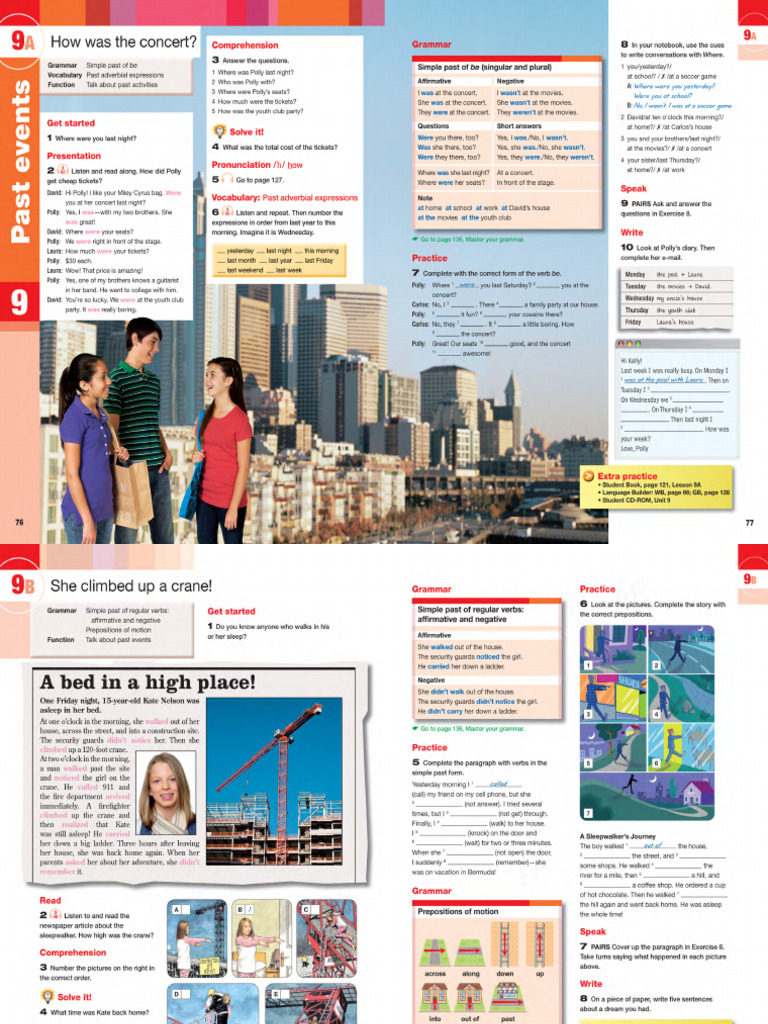 In Sync 1 - Unit 9 | PDF