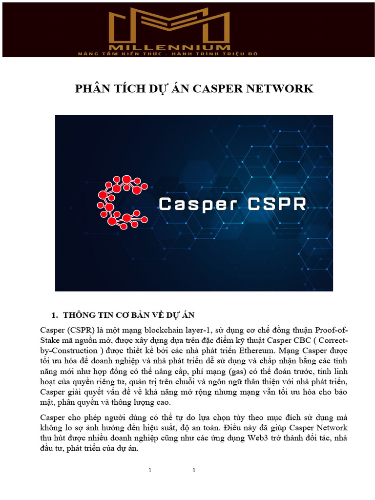 Phân Tích Casper Network | PDF