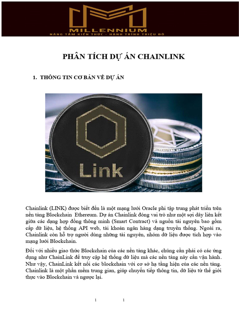 PHÂN TÍCH Chainlink | PDF