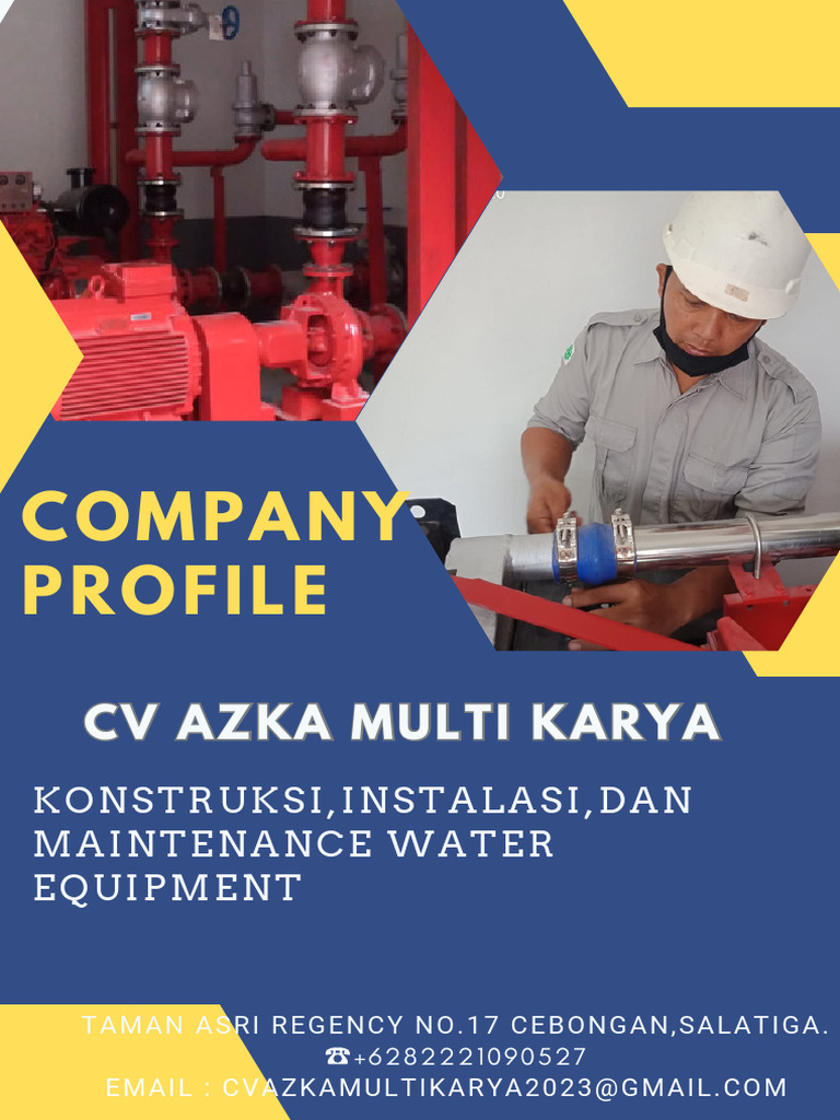 Profil CV Azka Multi Karya | PDF | Bisnis | Griya & Taman