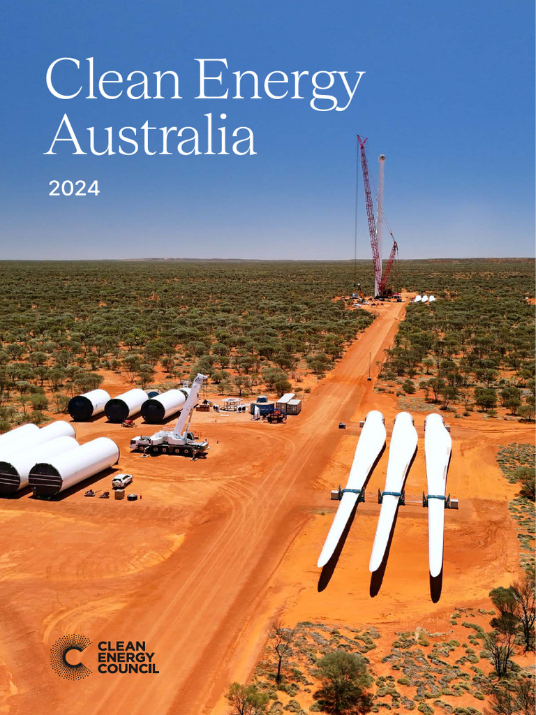 Clean Energy Australia 2024 | PDF | Renewable Energy | Wind Power