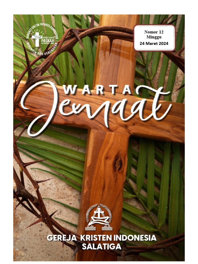 Ibadah Minggu GKI Salatiga, 24 Maret | PDF