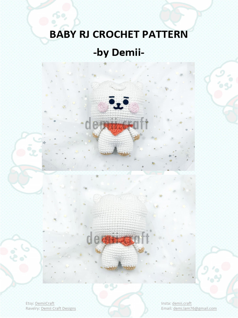 Baby RJ | PDF | Crochet | Textiles