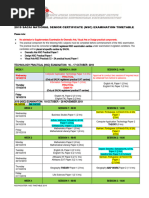 2025 NSC May/June Exam Timetable | PDF | Qualifications | Educational ...