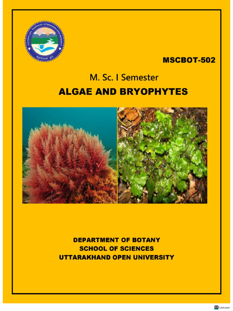 Book On Algae | PDF