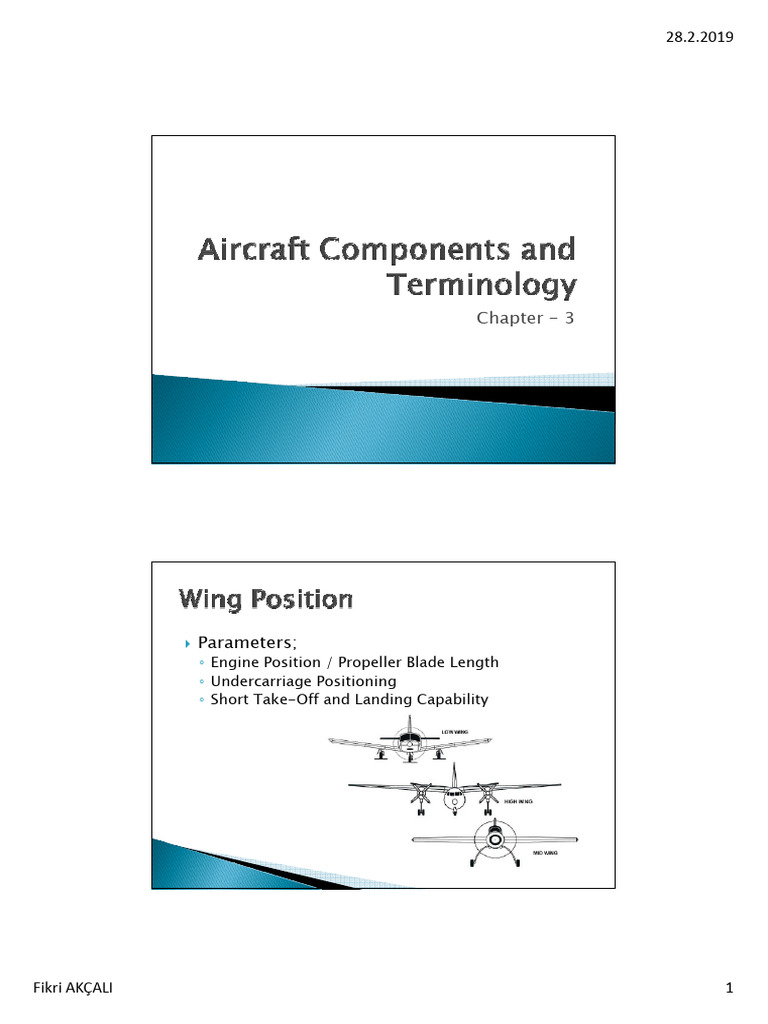 Chapter3 - Aircraft Components and Terminology | Download Free PDF ...