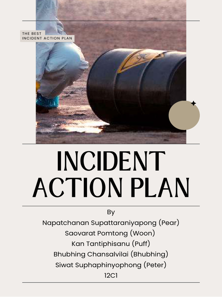 incident action plan 1 | PDF | Emergency | Water