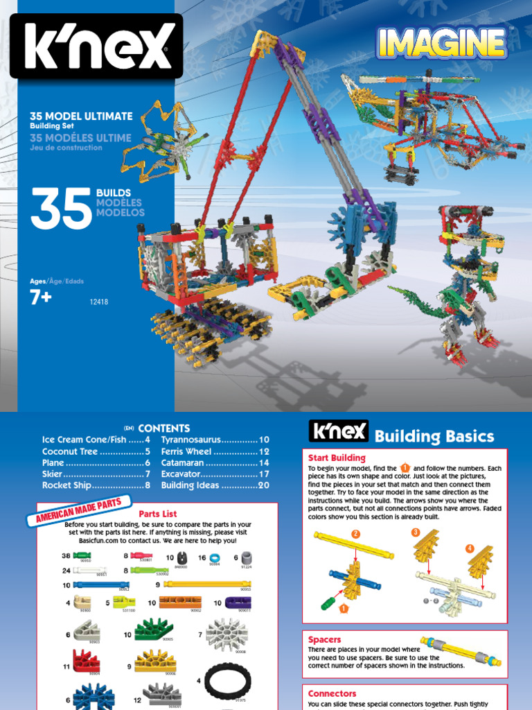 KNEX 35 Model Ultimate | PDF