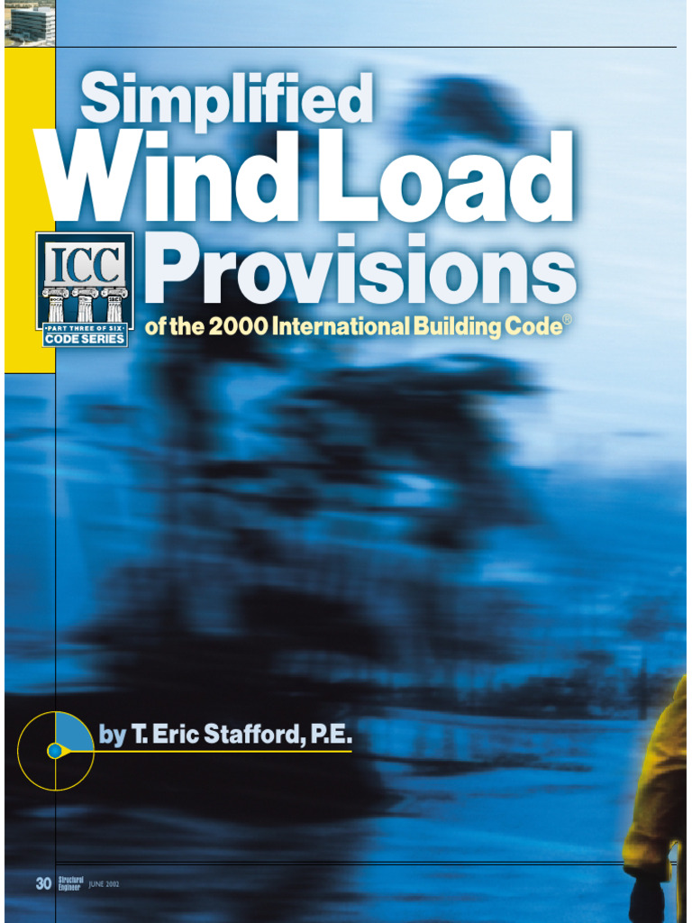 Ibc 2000 Wind | PDF | Wind Speed | Wound