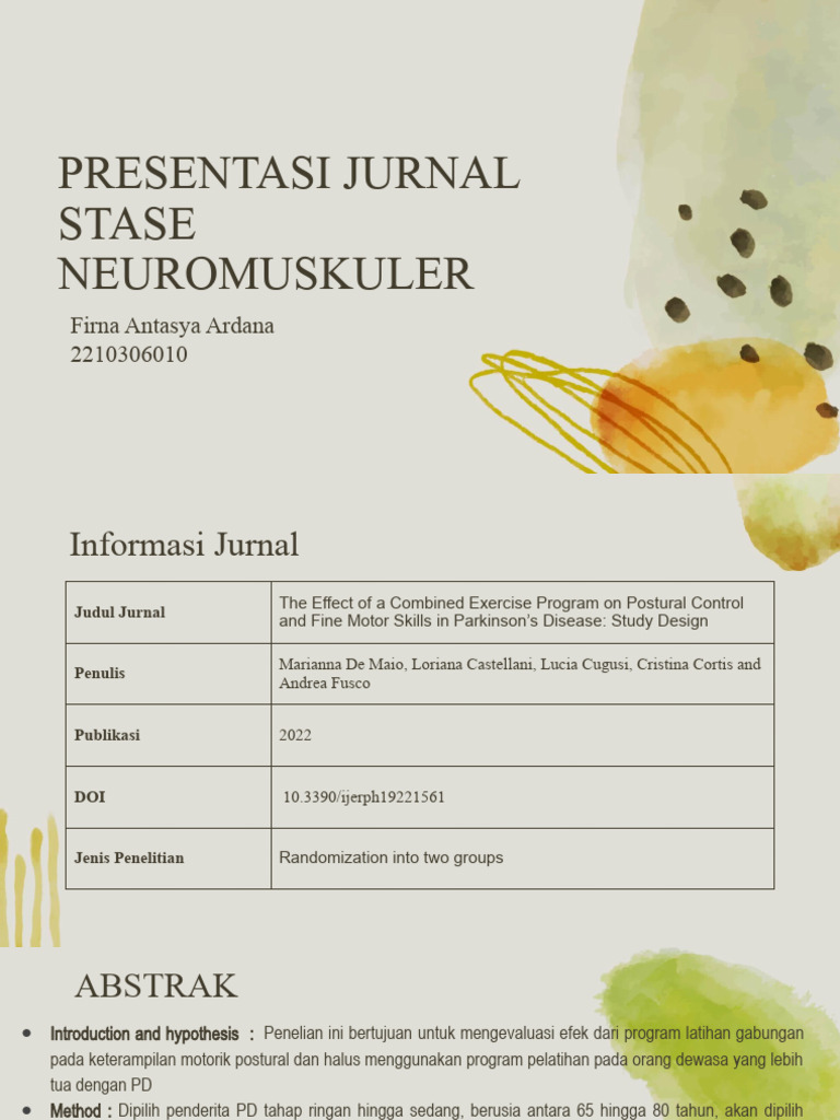 Latihan Gabungan untuk PD Lanjut Usia | PDF | Kesehatan Holistik