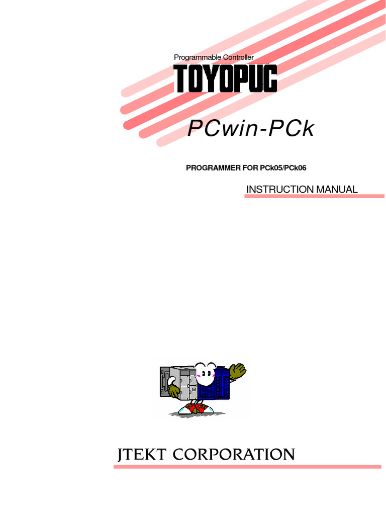 Pcwin-Pck: Instruction Manual | PDF | Input/Output | Floppy Disk