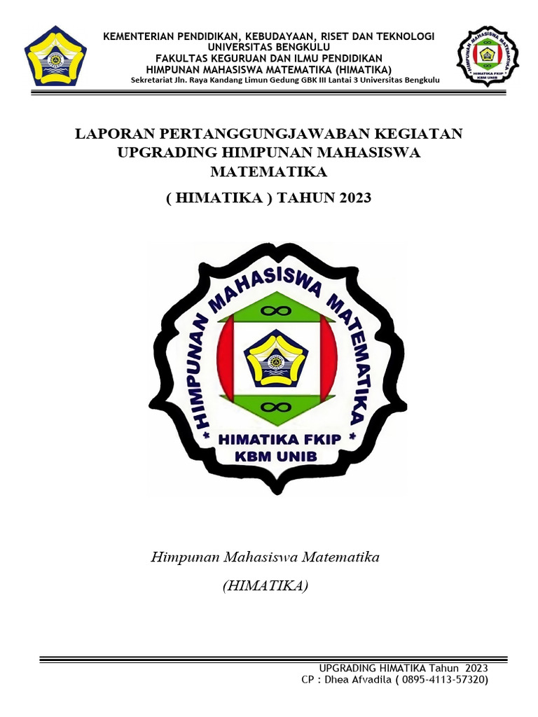Laporan Upgrading HIMATIKA 2023 | PDF