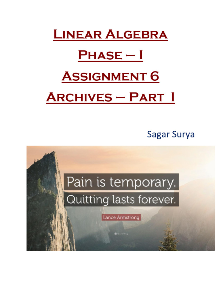 IIT JAM Linear Algebra Guide | PDF | Mathematical Physics | Geometry