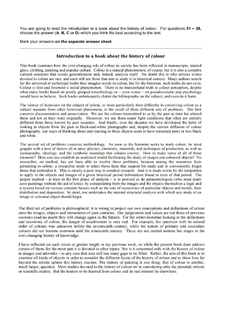 Intro To Color | PDF