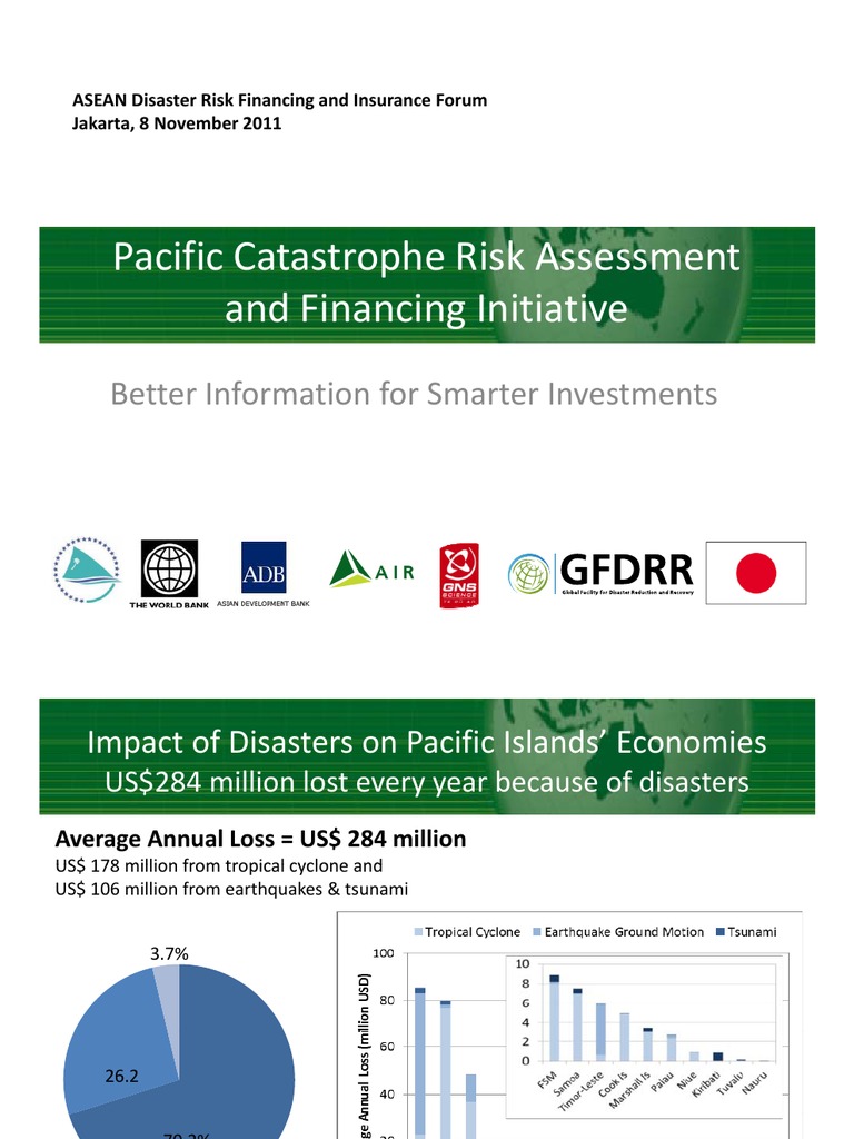 Pacific Catastrophe Risk Assessment and Financing Initiative | PDF ...