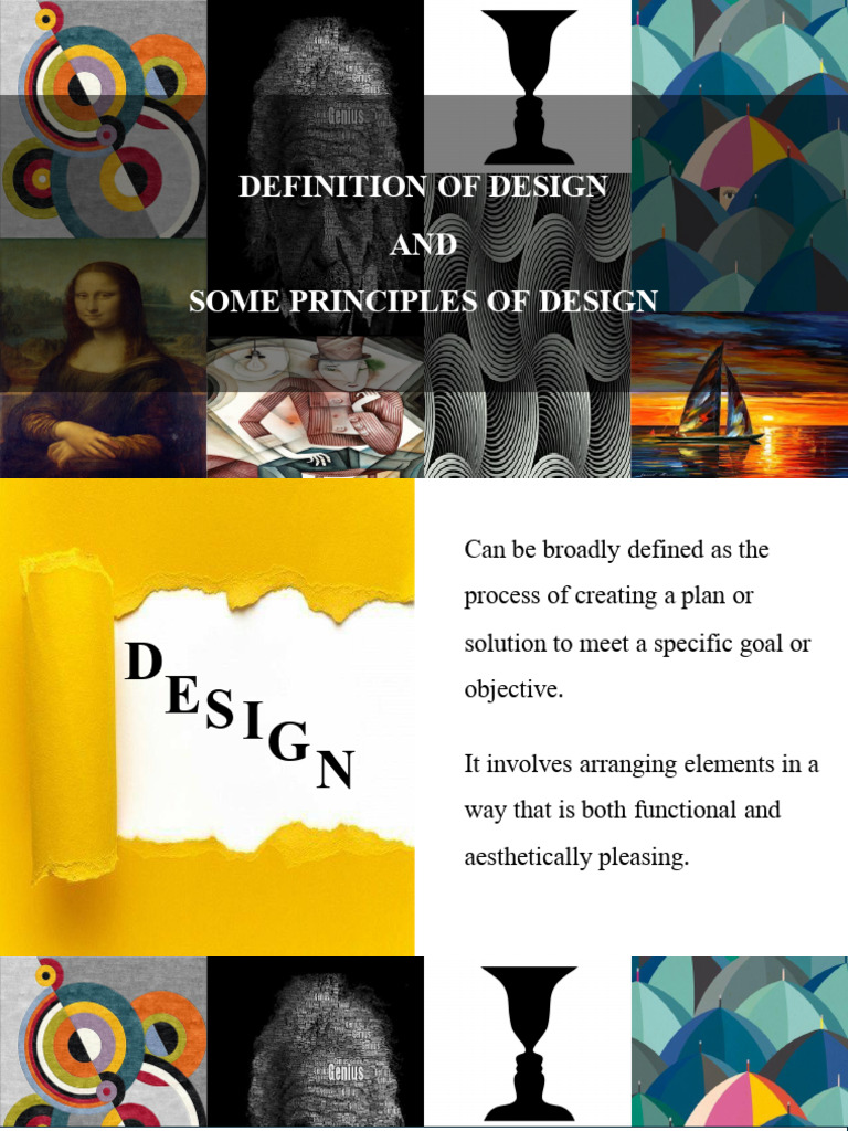 Group 3 Definition of Design and Some Principles of Design | PDF
