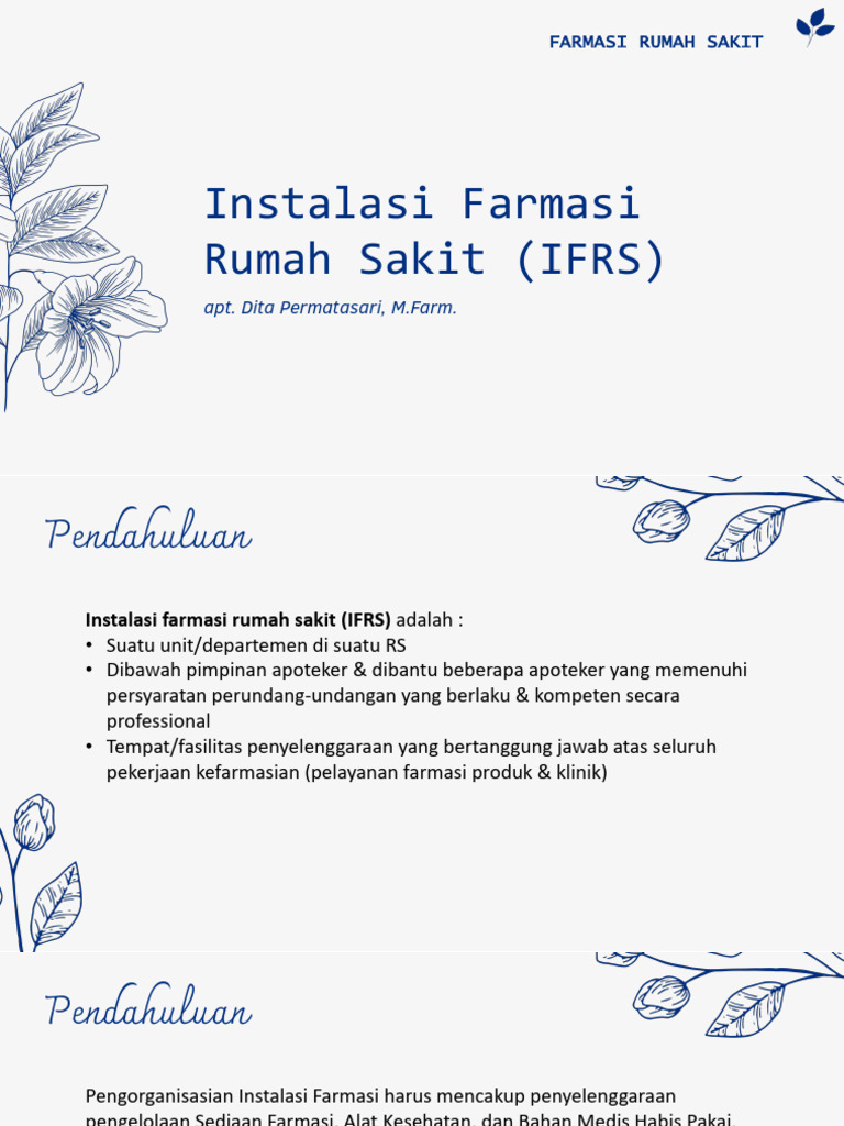 IFRS - Dita Permatasari | PDF