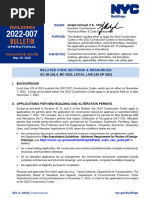 NYC PW1 Form User Guide | PDF | Building Code | Zoning