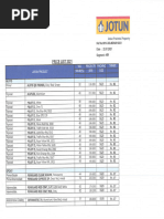Reference JOTUN Paint Spec | PDF | Paint | Plastic Arts